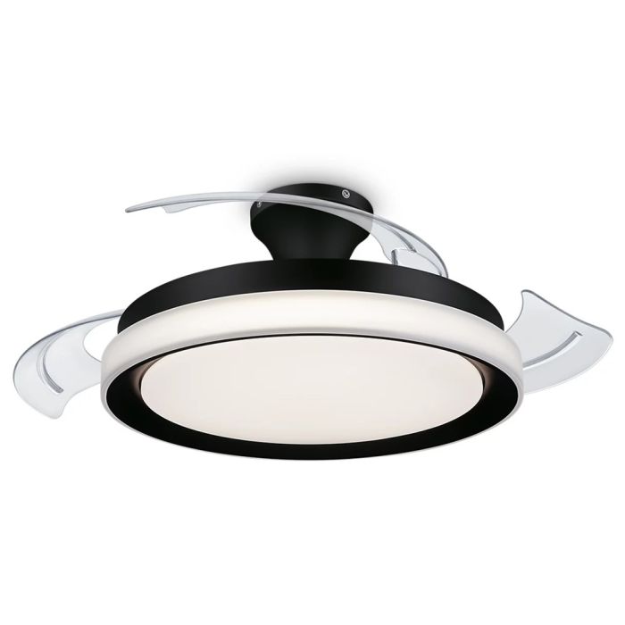 Philips Bliss DC Ceiling Fan LED Light Black