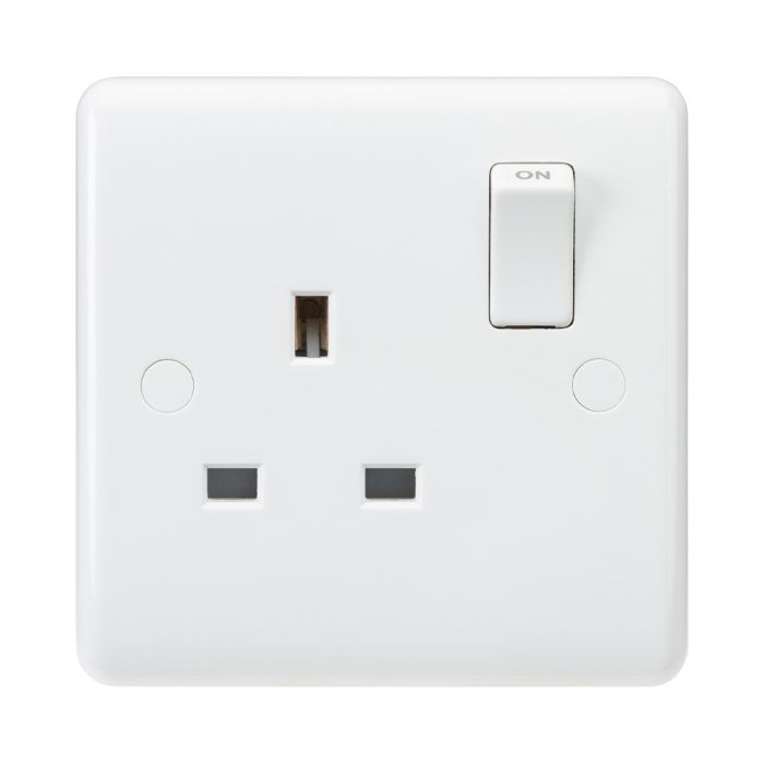 Knightsbridge 13A 1G Switched Socket
