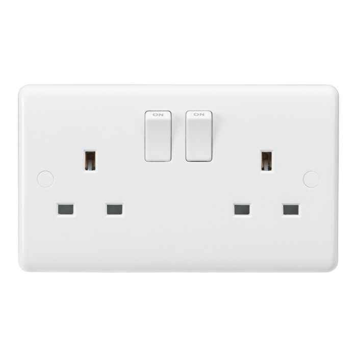 Knightsbridge 13A 2G SP Switched Socket