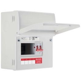 BG Consumer Unit CF6M4 4 Way 100A Main Switch