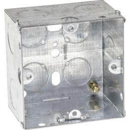 Flush Metal Box 1 Gang 47mm