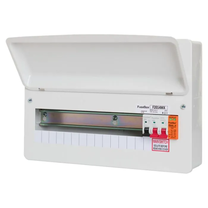 Fusebox RCBO Consumer Unit Main Switch 14 Way SPD F2014MX Beoordelingen ...